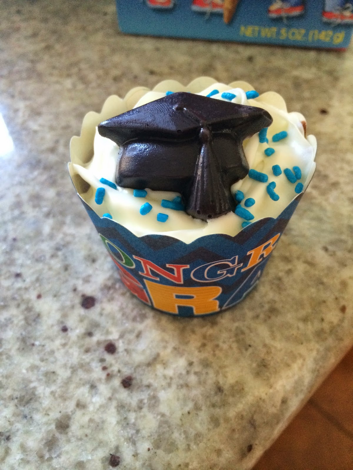 Beyond Frosted Cupcakes: Graduation Cupcakes