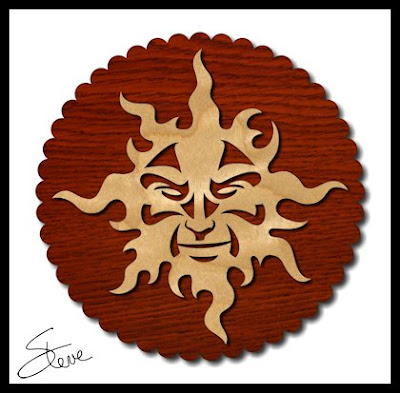 Scrollsaw Workshop: The Sun Scroll Saw Pattern.
