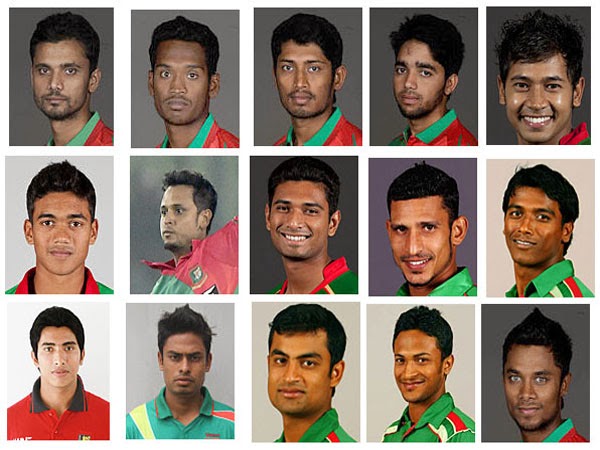Bangladesh Squad list for ICC Cricket World Cup 2015
