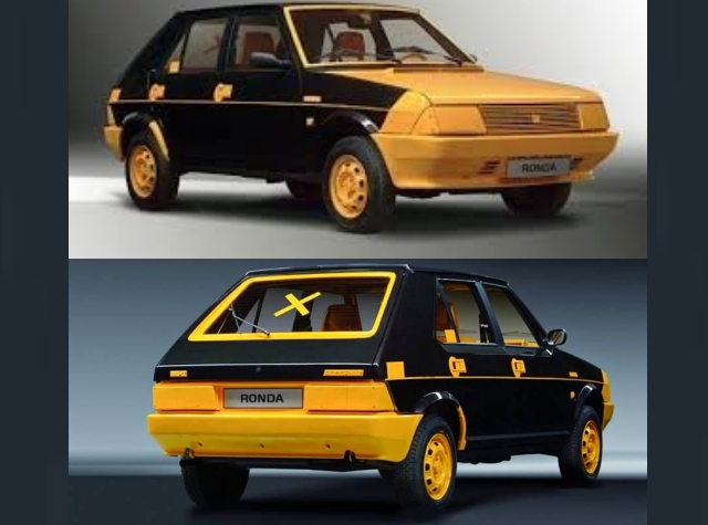 CRUISER - Clásicos en escala 1/43: COMPARATIVO FIAT RITMO/SEAT RONDA