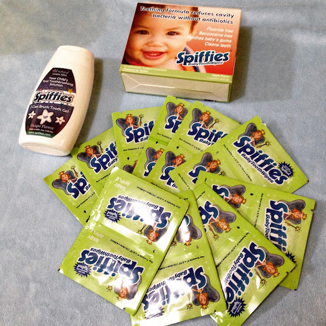 Mastermom Speaks: Clean Baby's First Teeth with Spiffies' Oral Wipes ...