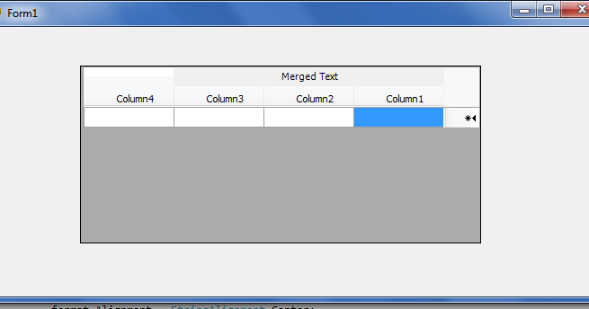 Merge columns headers of RightToLeft Datagridview - C# Tutorials