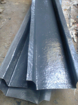 Jual talang air fiber di Tangerang - Bengkel Fiberglass