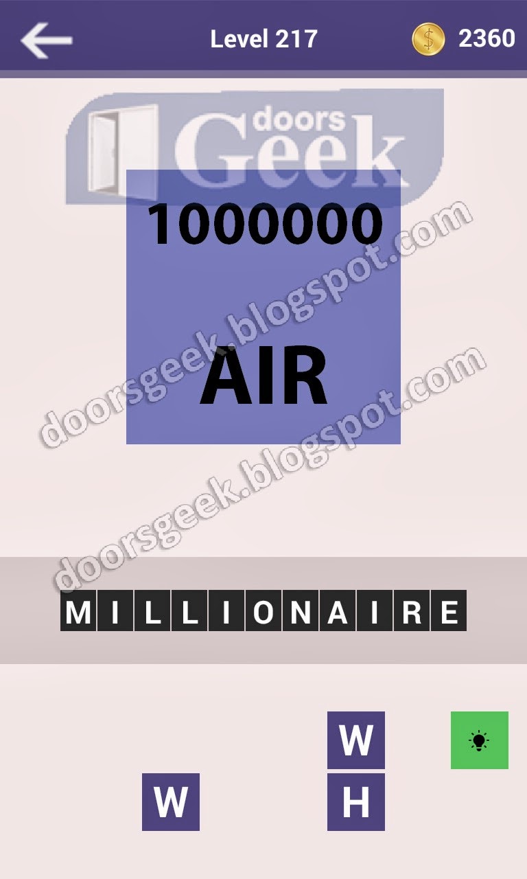 Fun Ways to Think - Level 217 ~ Doors Geek