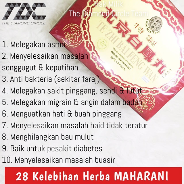 This Is Atikah: 28 KEBAIKAN PIL HERBA MAHARANI