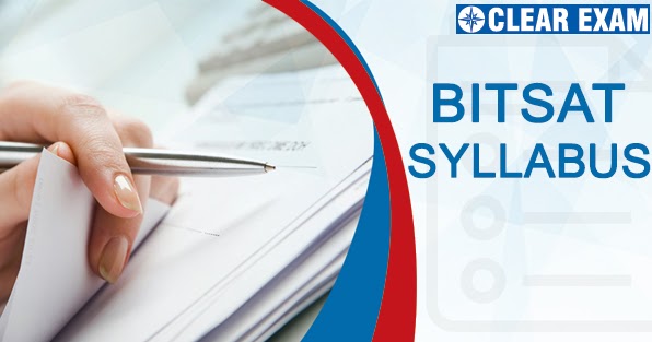 BITSAT Syllabus 2020