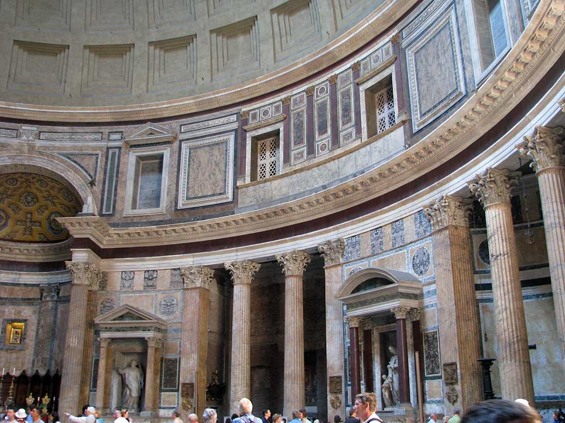 The Bell Curve of Life: Rome: Pantheon