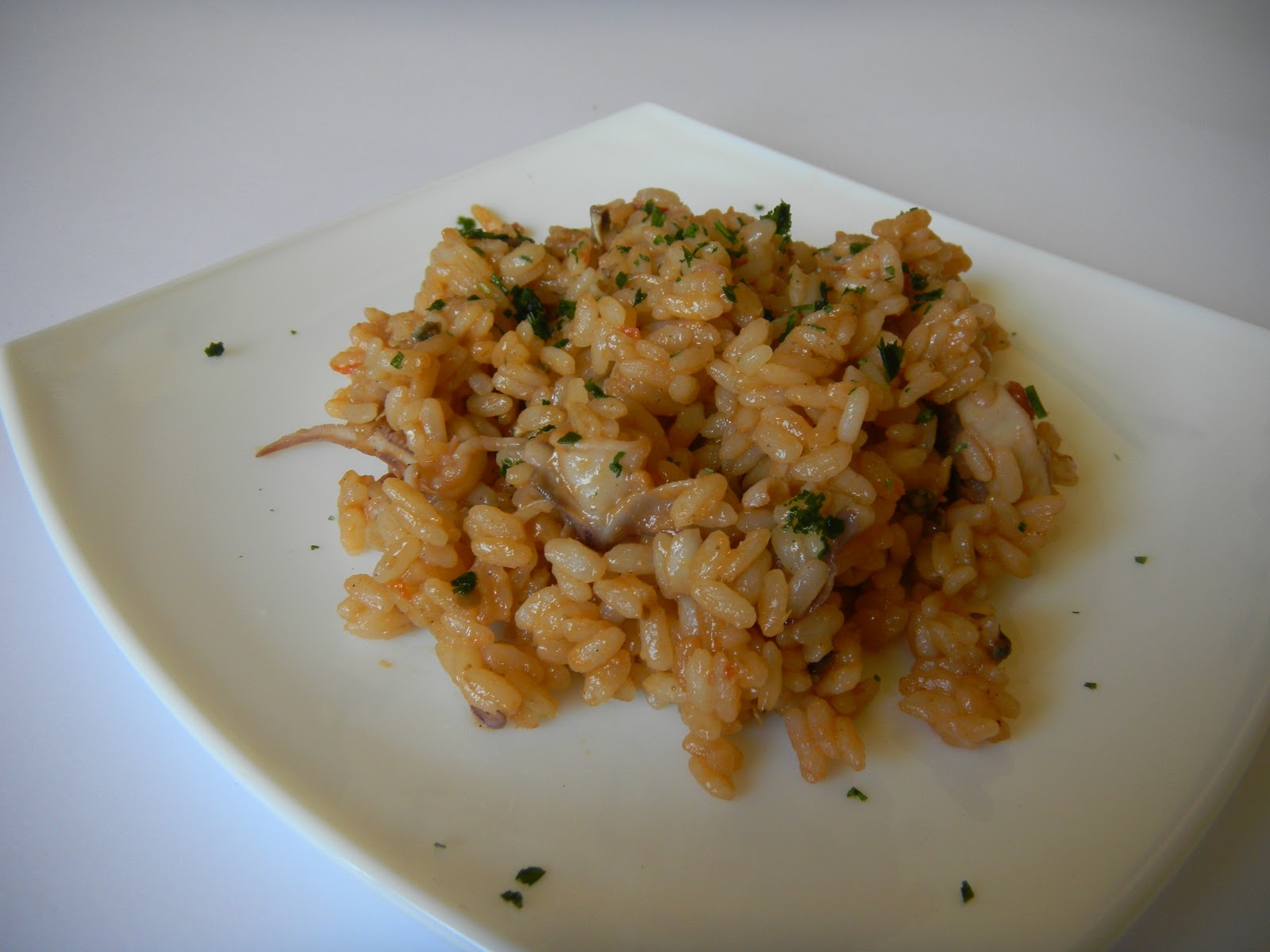 DOLCEmente SALATO: Risotto con i calamari
