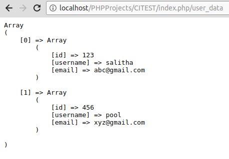 Database connectivity in CodeIgniter