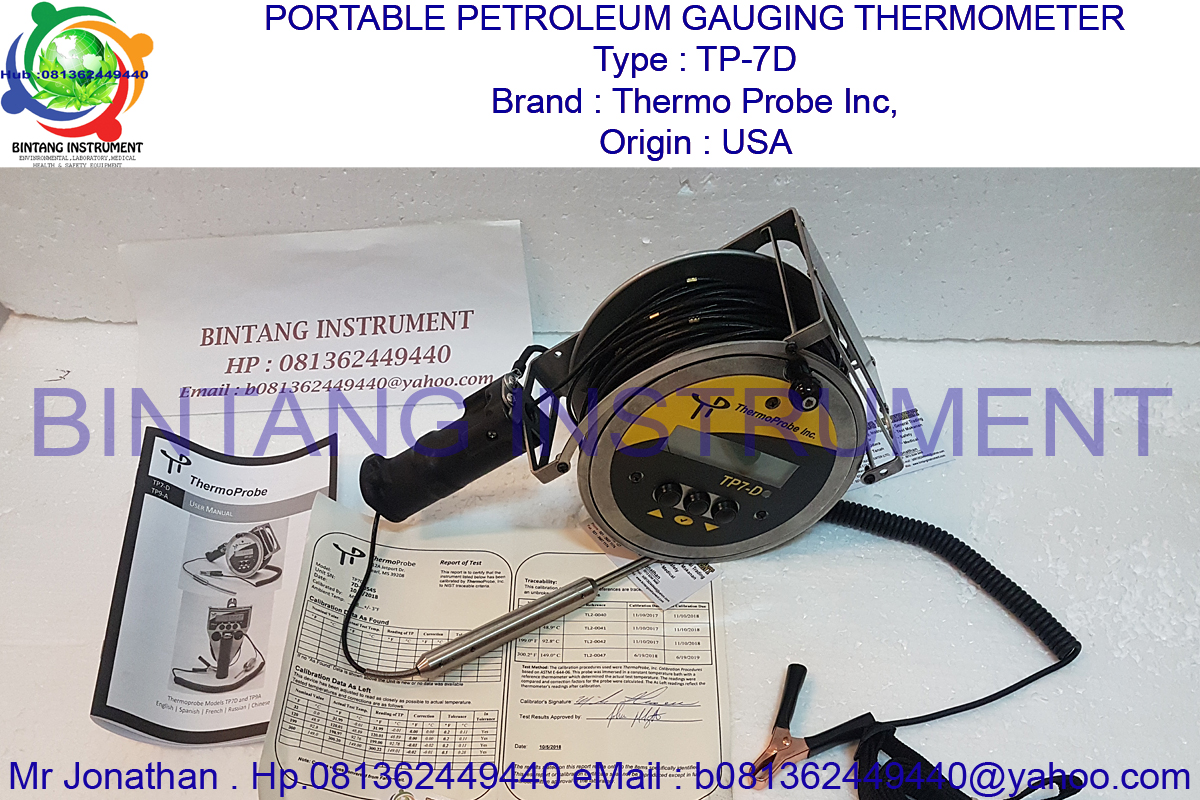 .: 081362449440 Jual TP7-D ThermoProbe,-Inc . Jual-Petroleum-Gauging ...