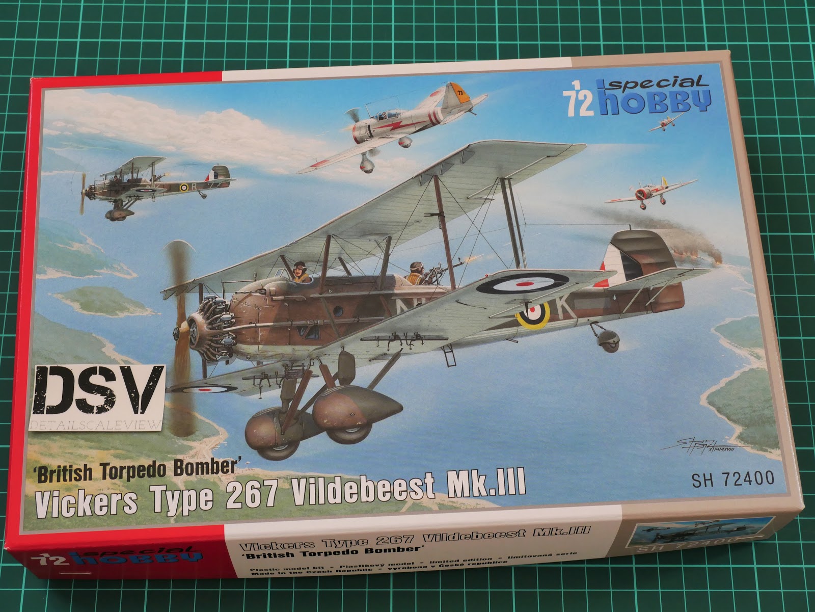 Special Hobby 1/72 Vickers Type 267 Vildebeest Mk.III (SH72400 ...