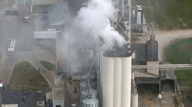 MEC&F Expert Engineers : Grain elevators on fire at Southeastern Grain ...