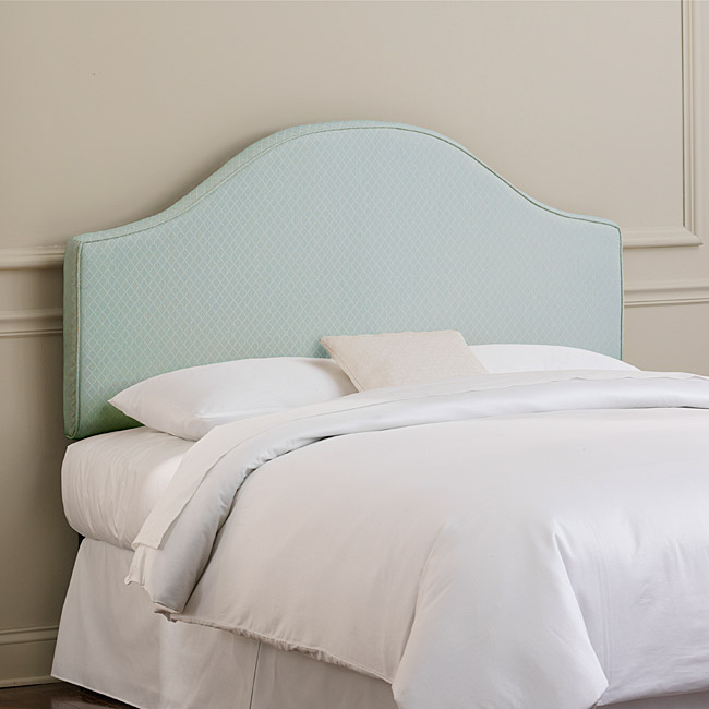 Natalie Hudson Turquoise Mist Curved Headboard – Everything Turquoise