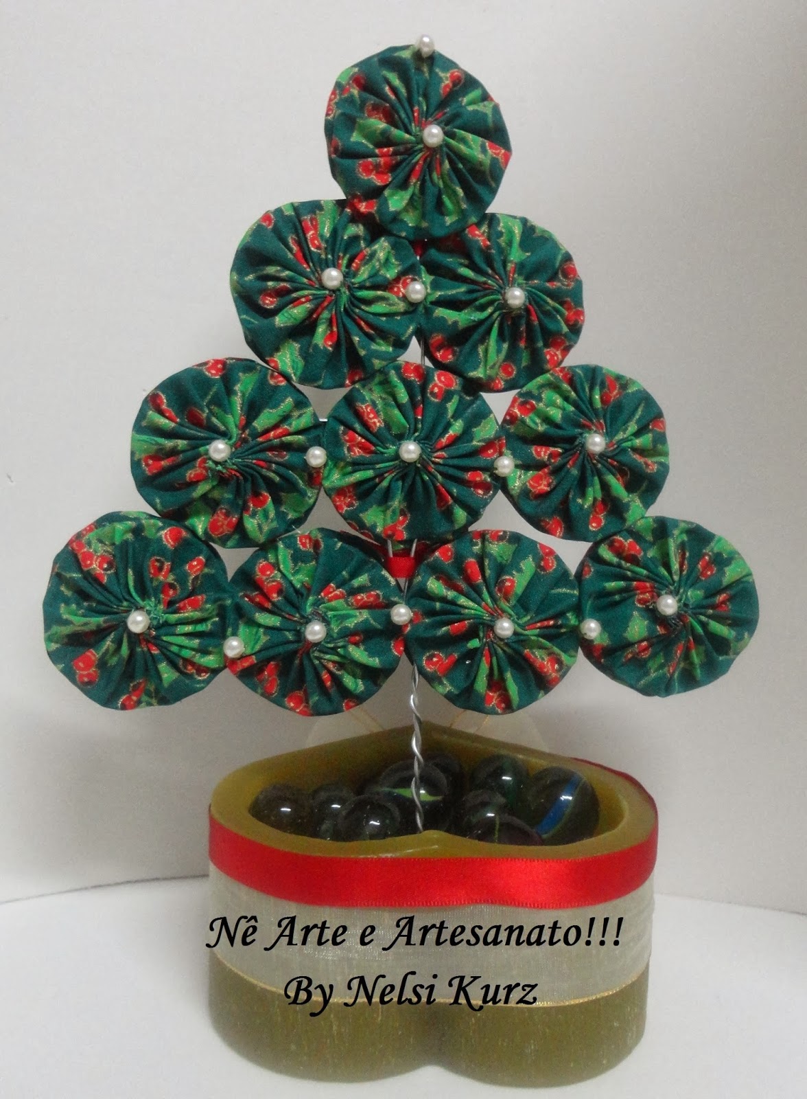 Blog da Nê Arte e Artesanato!!! By Nelsi Kurz: Árvore de Natal com ...
