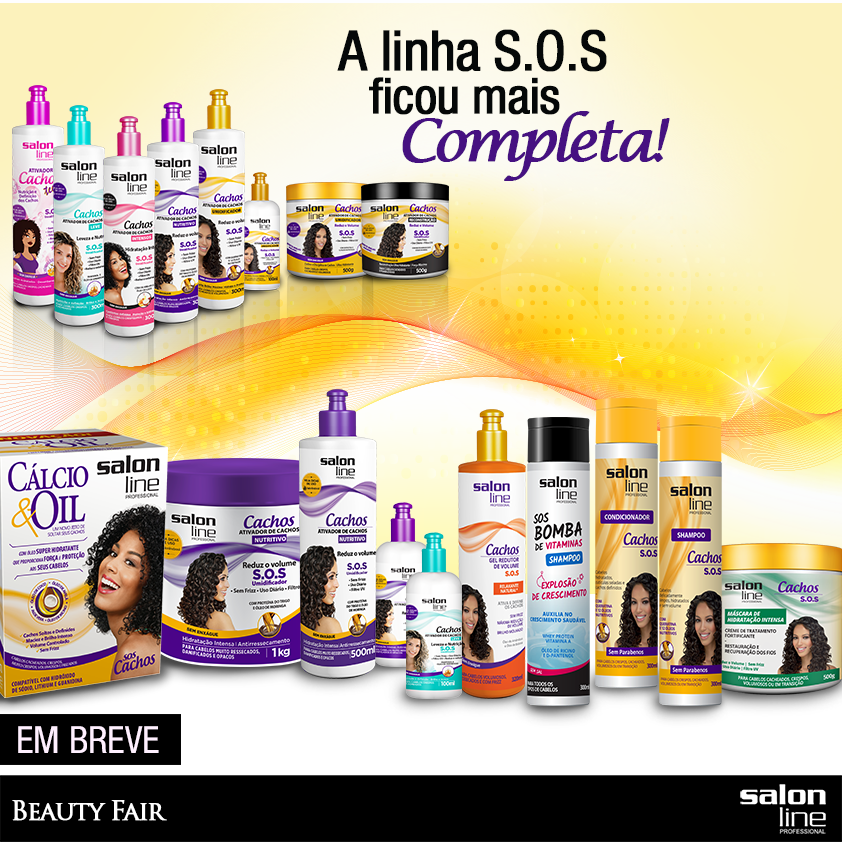 Por baixo dos cachos: Lançamentos da Salon Line