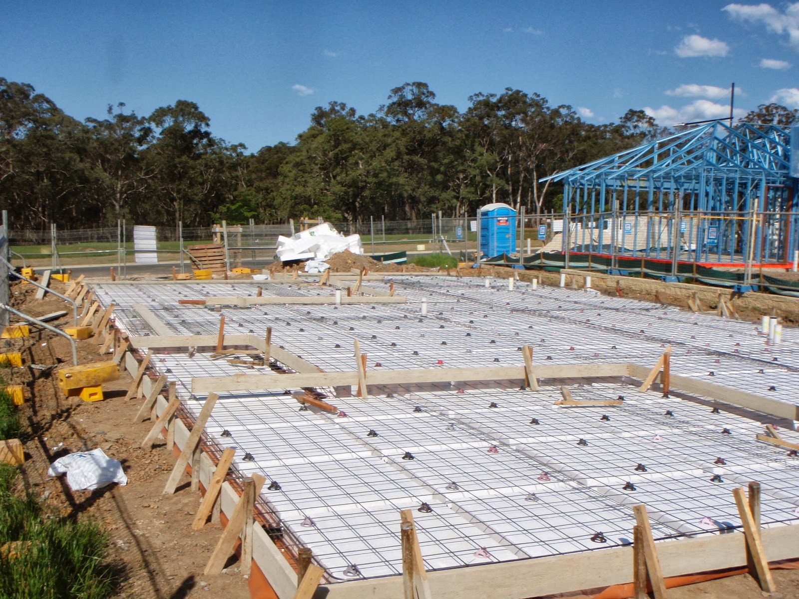 Our House : Slab Prep - Foam, Rio and Form work - 25th September 2013