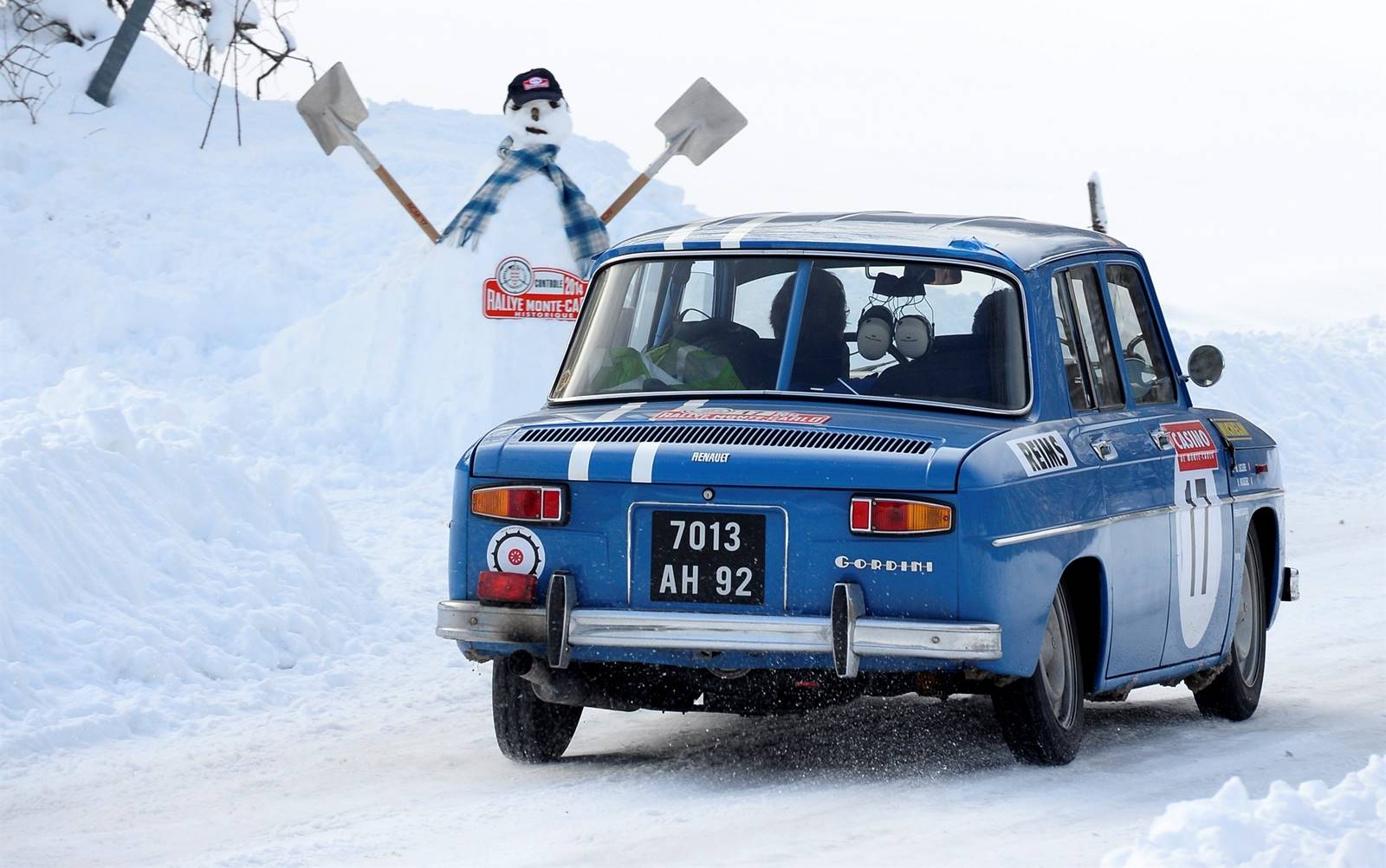 Renault alinha quatro Gordini 8 no Rallye de Monte Carlo