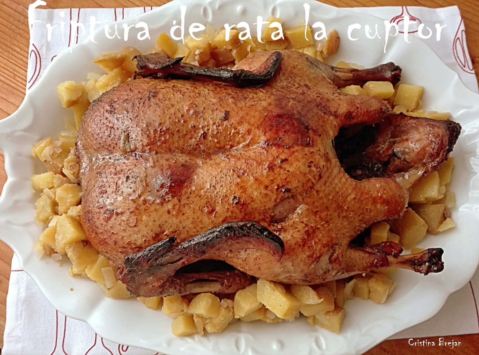 Arome si culori : Friptura de rata