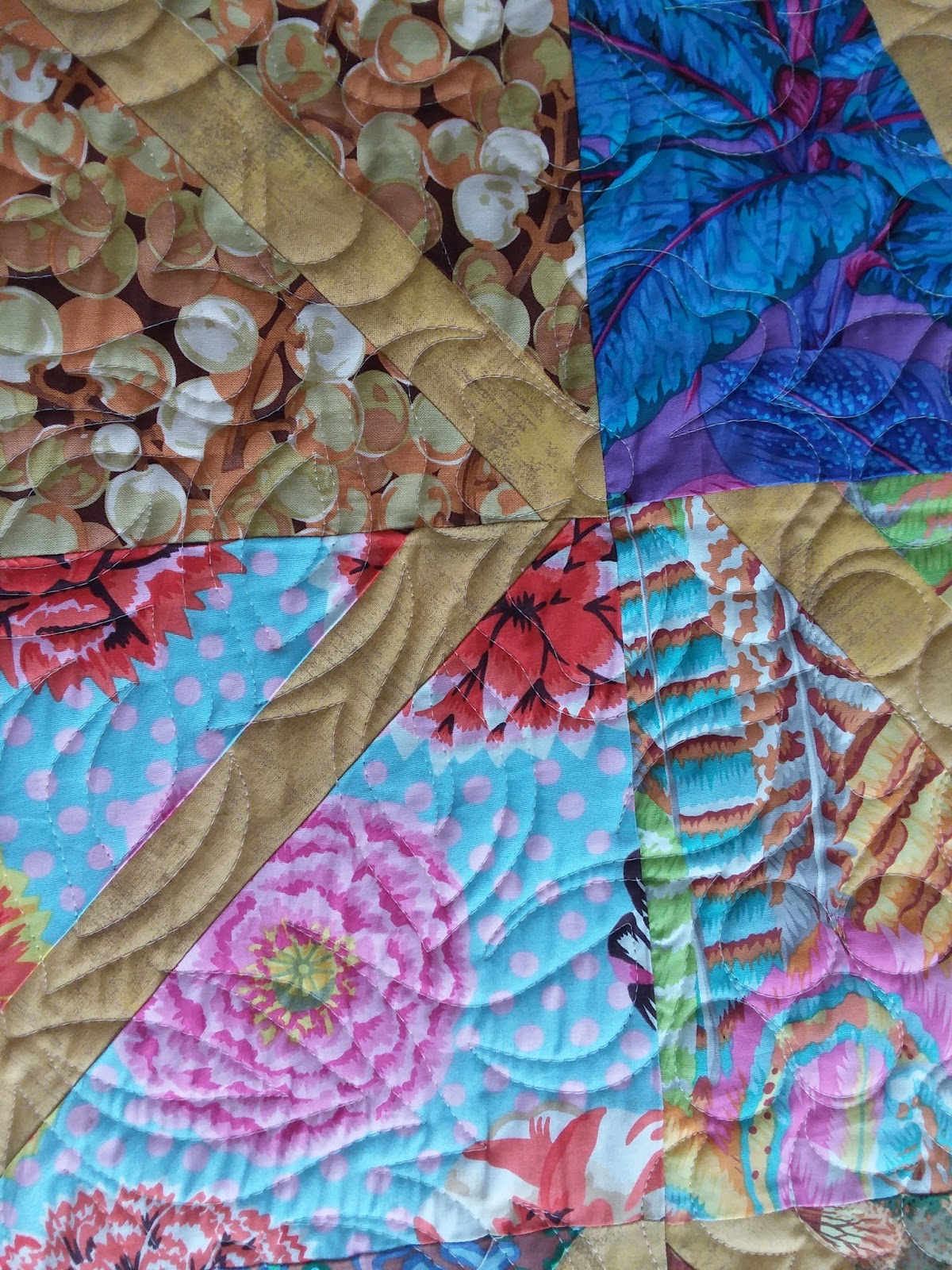 Down To Sew: Norene's Slash quilt