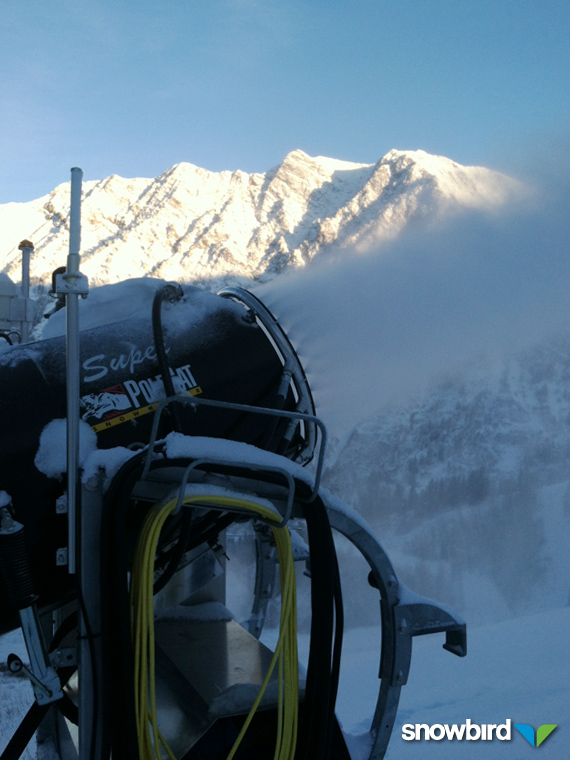 Snowbird News: Snowbird improves snowmaking