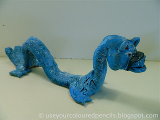 Use Your Coloured Pencils: Clay Chinese Dragons