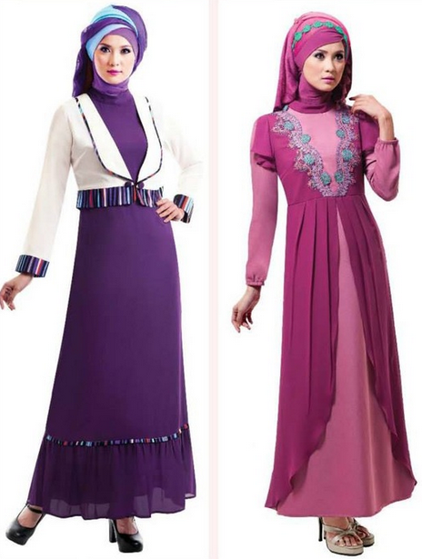 Trend Baju Gamis Remaja Modern Fashion Style 2015 | Trend Model dan ...