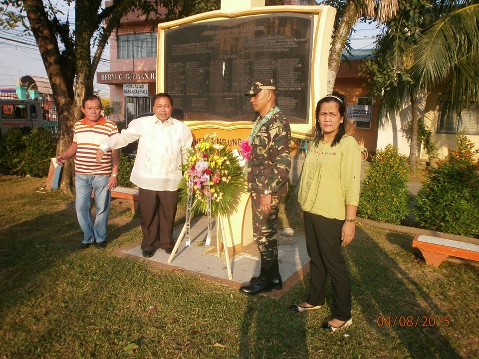 Paggunita ng 73rd araw ng Kagitingan sa Bayan ng Kabacan, pinangunahan ...