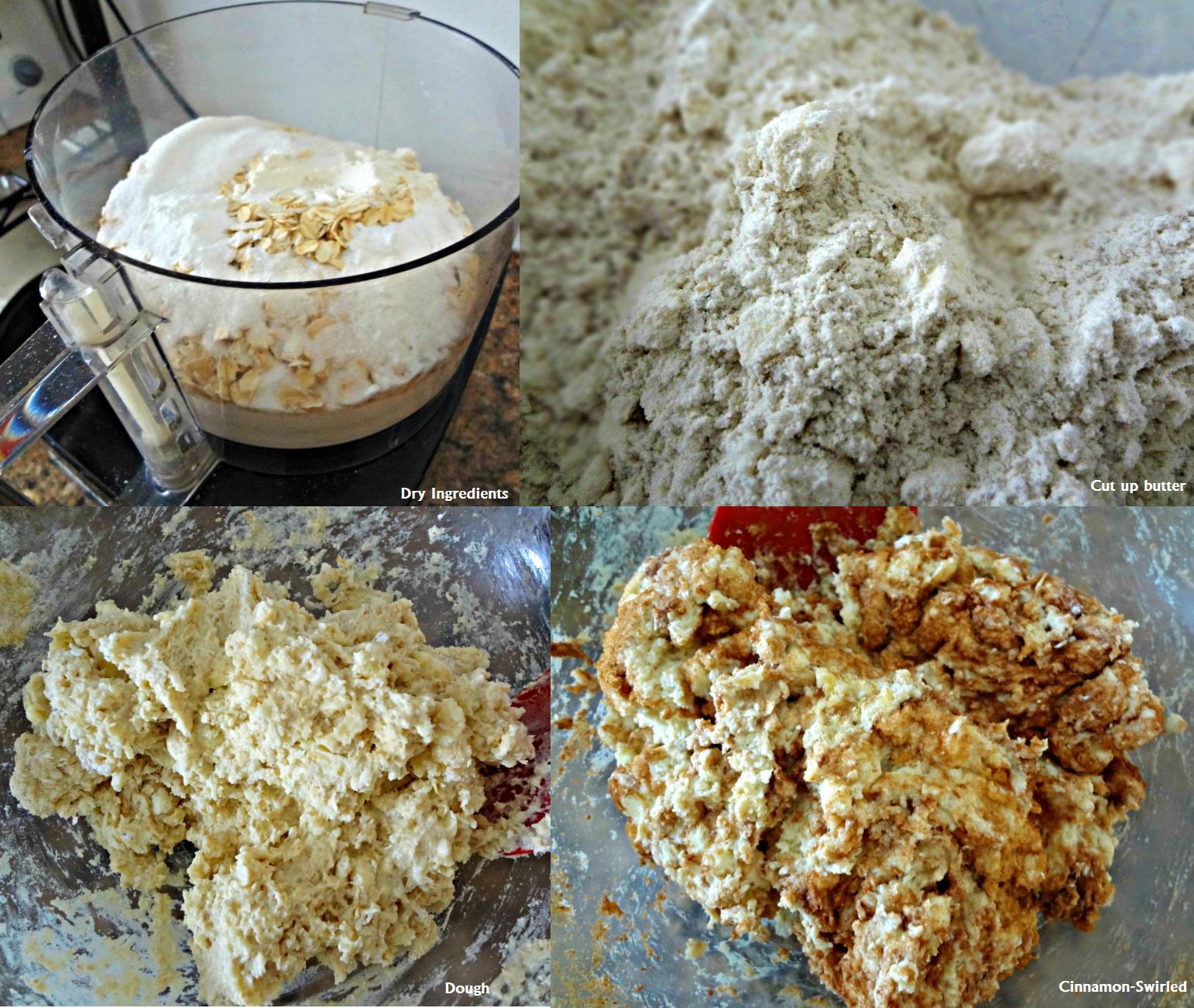 The Cooking Actress: Cinnamon Bun Scones