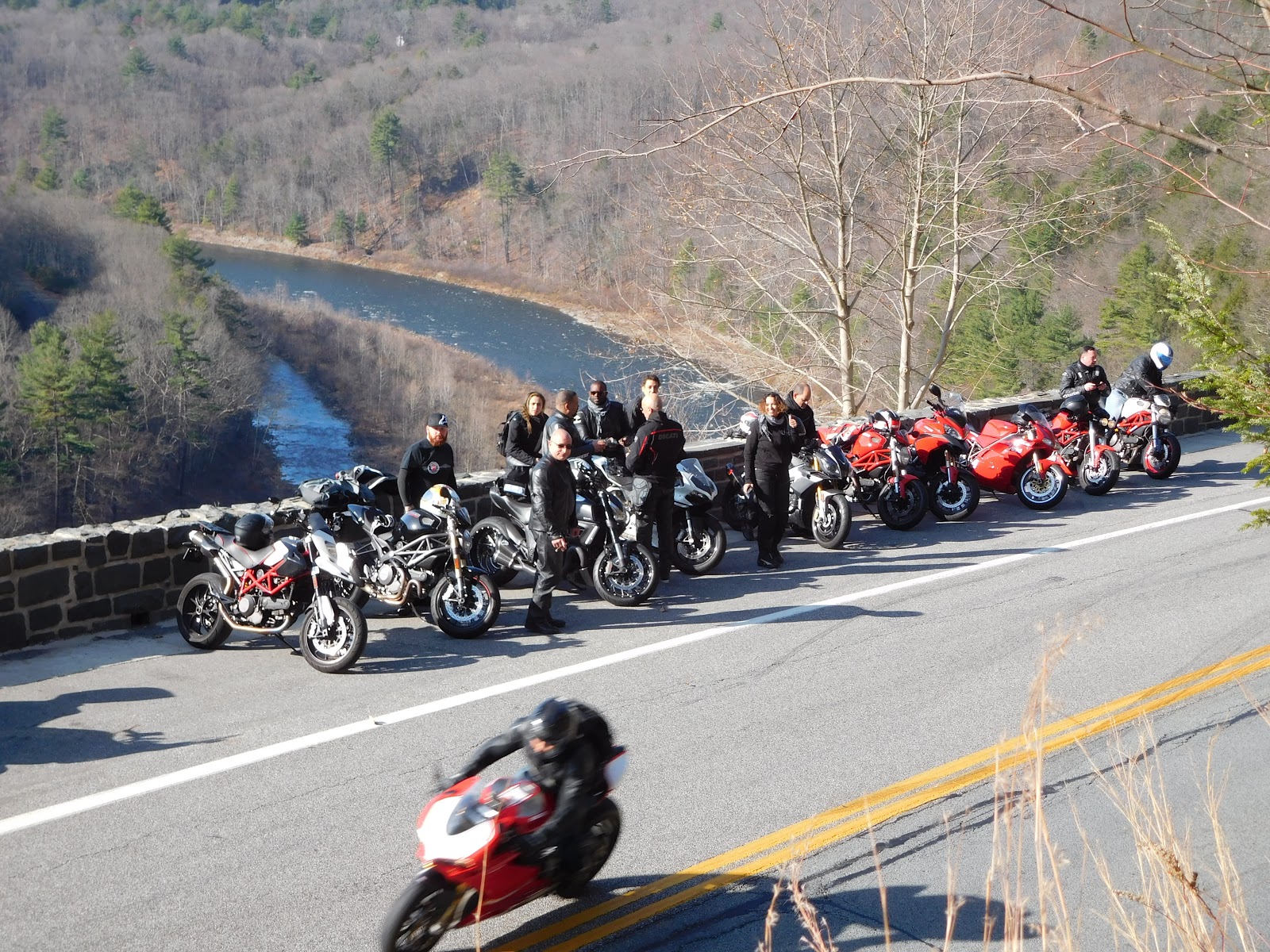 Ducati Travelogue of Tigh Loughhead's Motorcycle Adventures in NYC ...