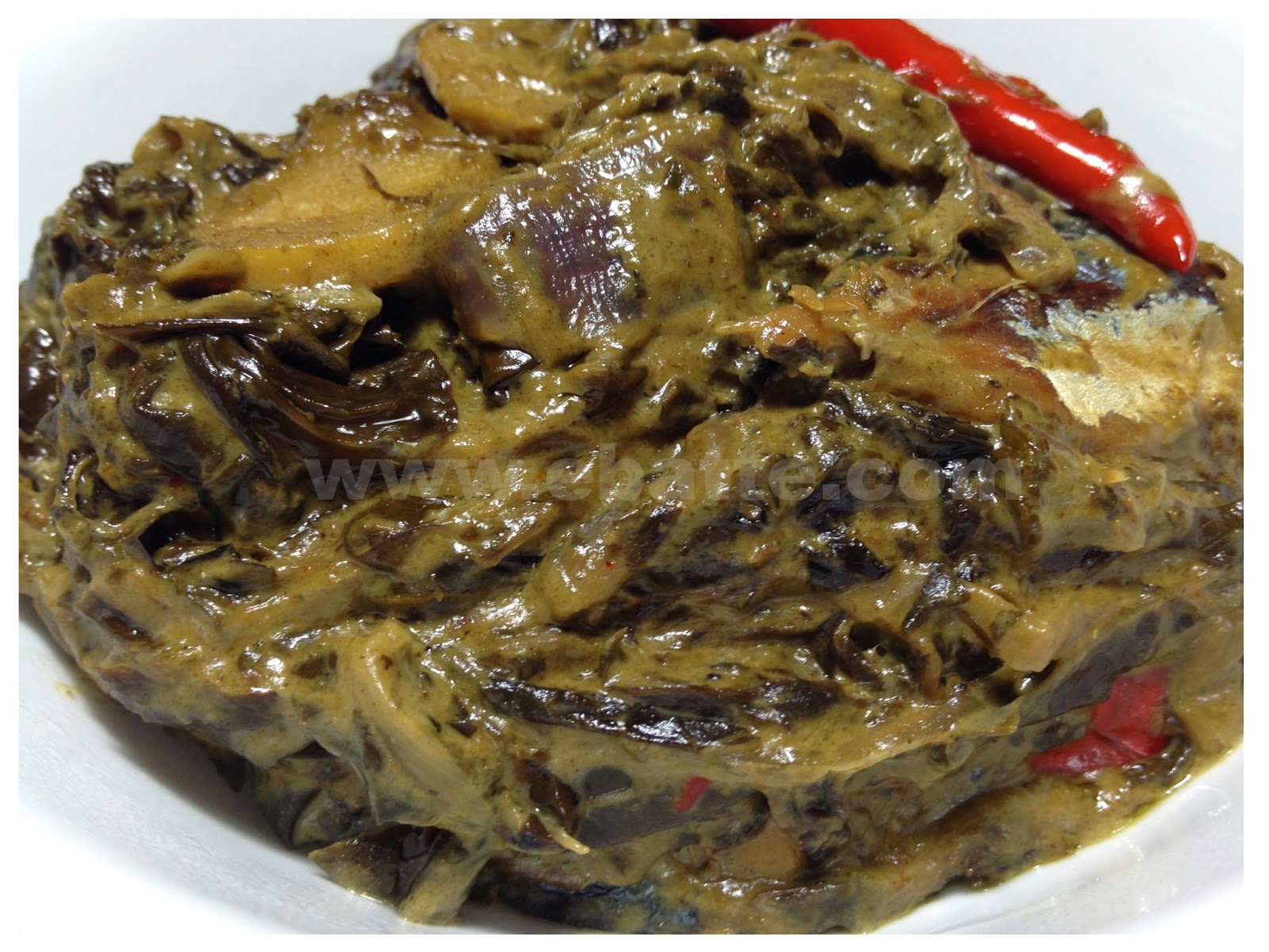 Sarap Recipes: Taro leaves in Coconut Milk-Laing