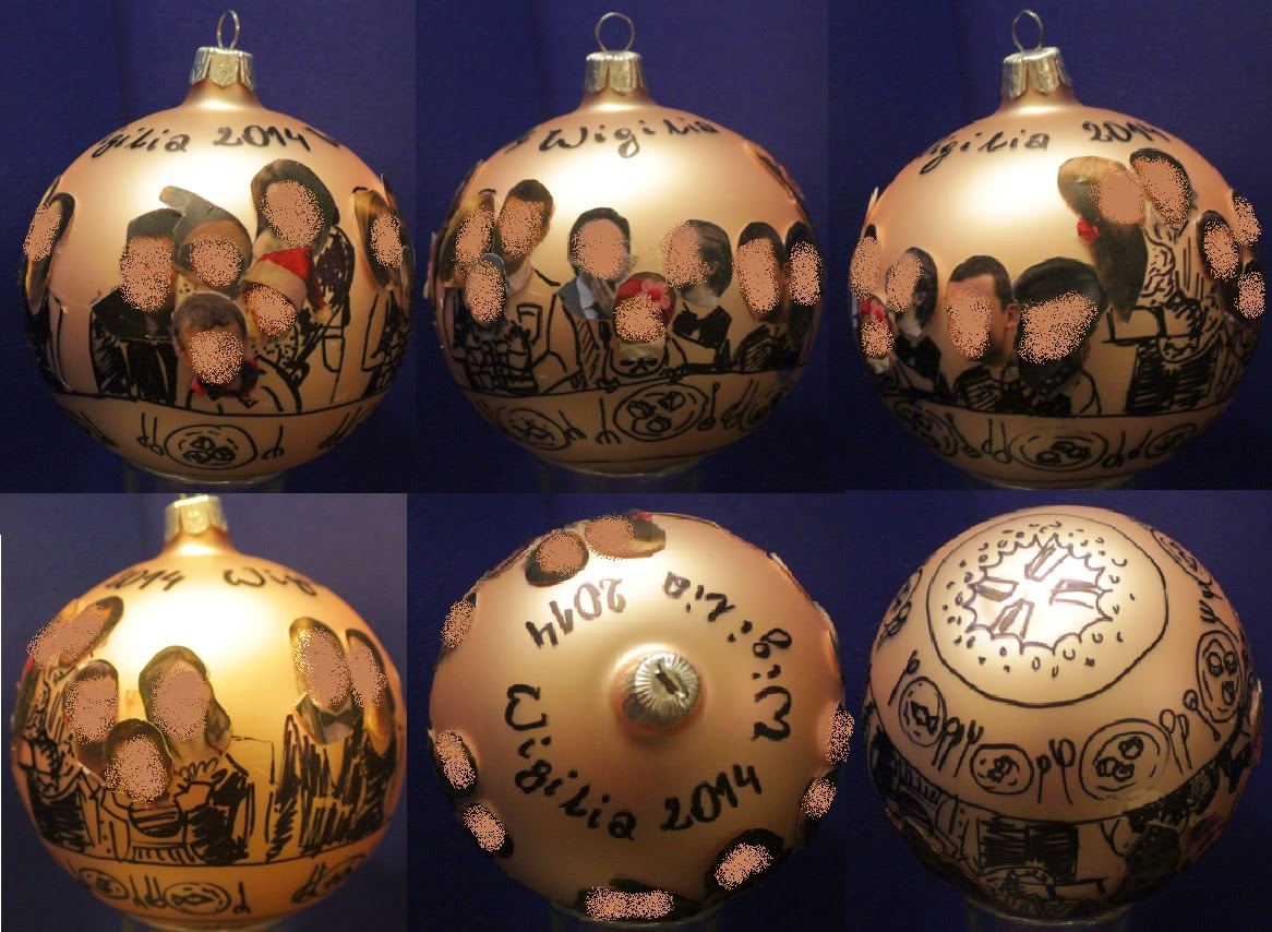 Ręcznie malowane, personalizowane bombki cz.II | Pamiątki z końca świata