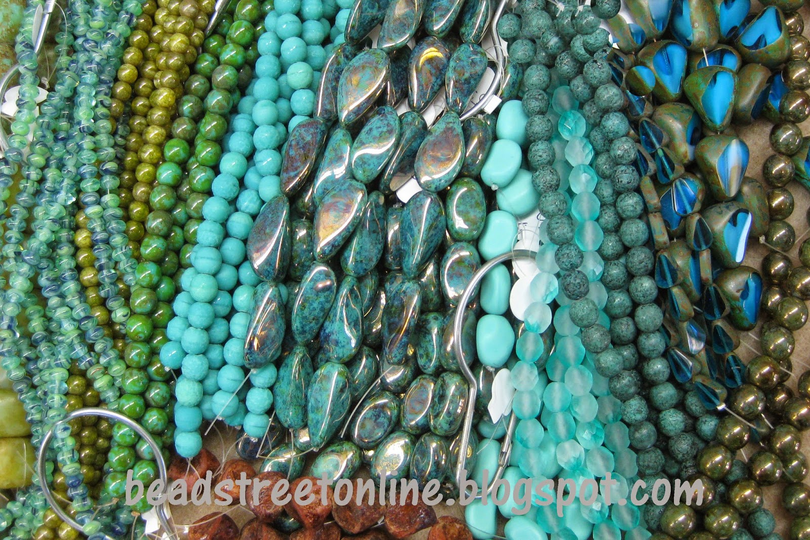 Bead Street Online: Gemstone Trunk Show at Bead Street