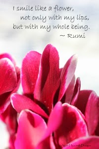 Tiny Bites and Blooms: I smile like a flower