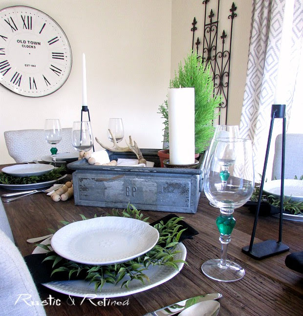 Setting the Table with Rustic Farmhouse Flair | Rustic & Refined