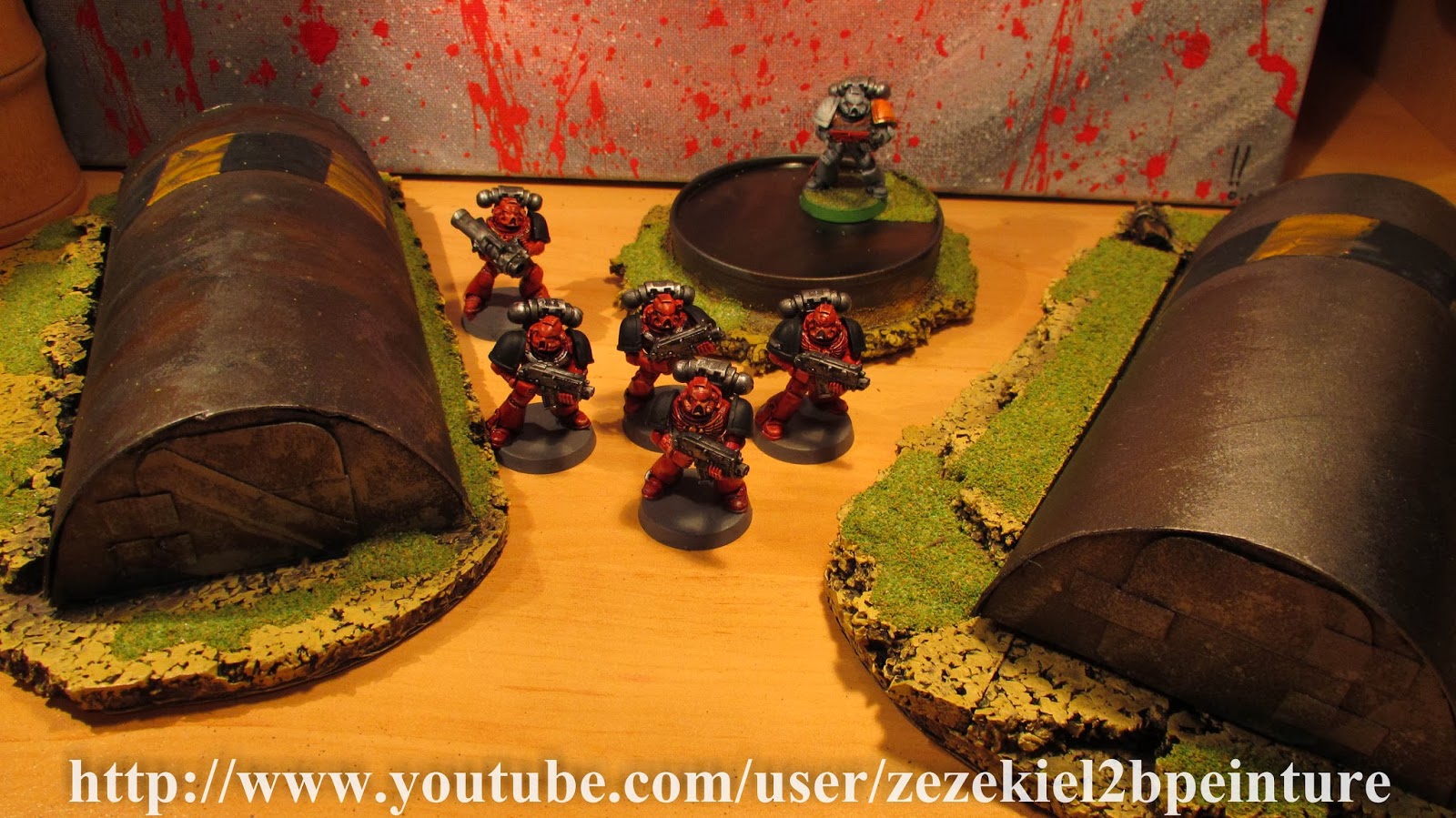 Zezekiel2b peinture BLOG: TUTO - Fabriquer un décor - Bunker pour ...