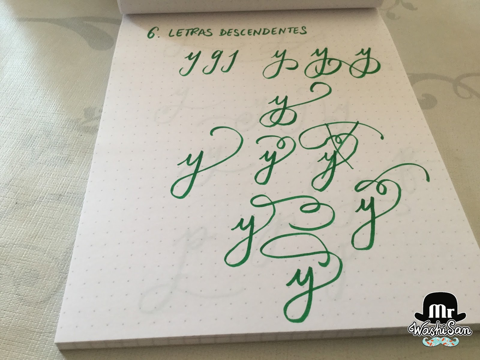 Mr WashiSan: 10 consejos para decorar con florituras tu lettering