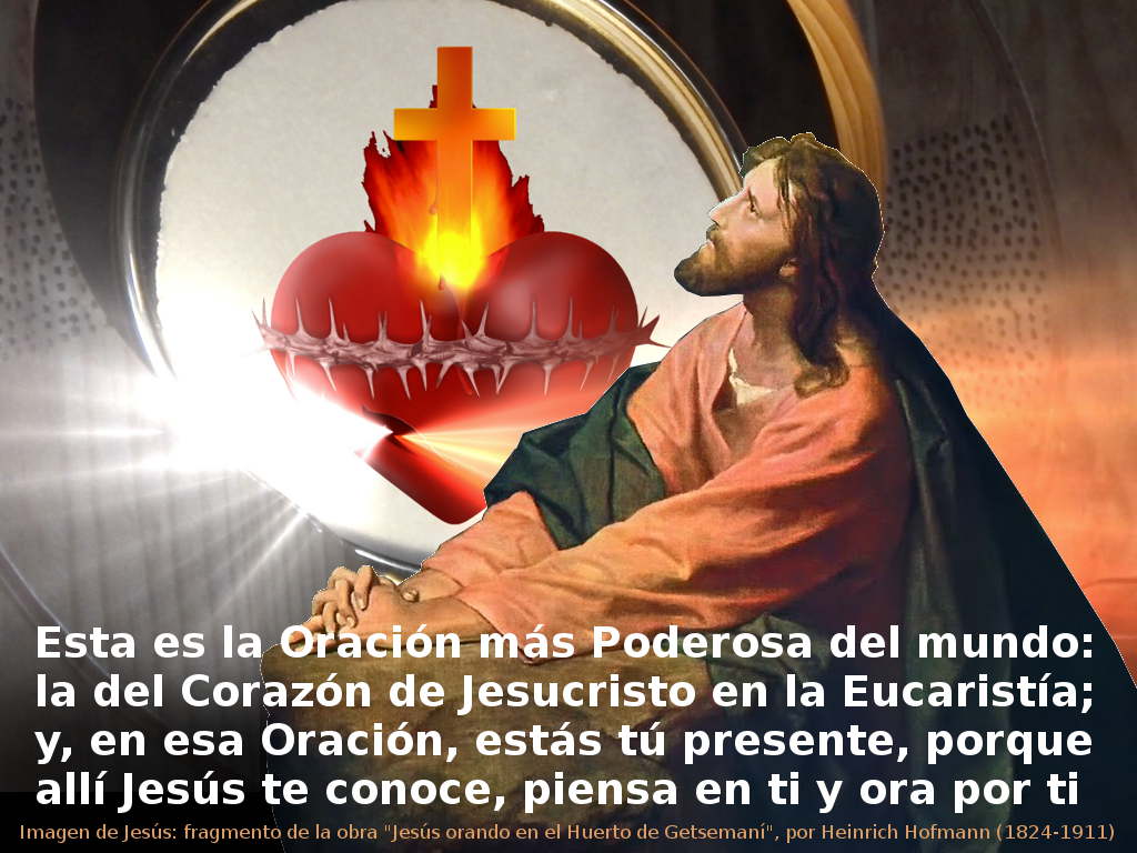 DAVID EUCARISTÍA: Esta es la Oración más poderosa del mundo y la manera ...