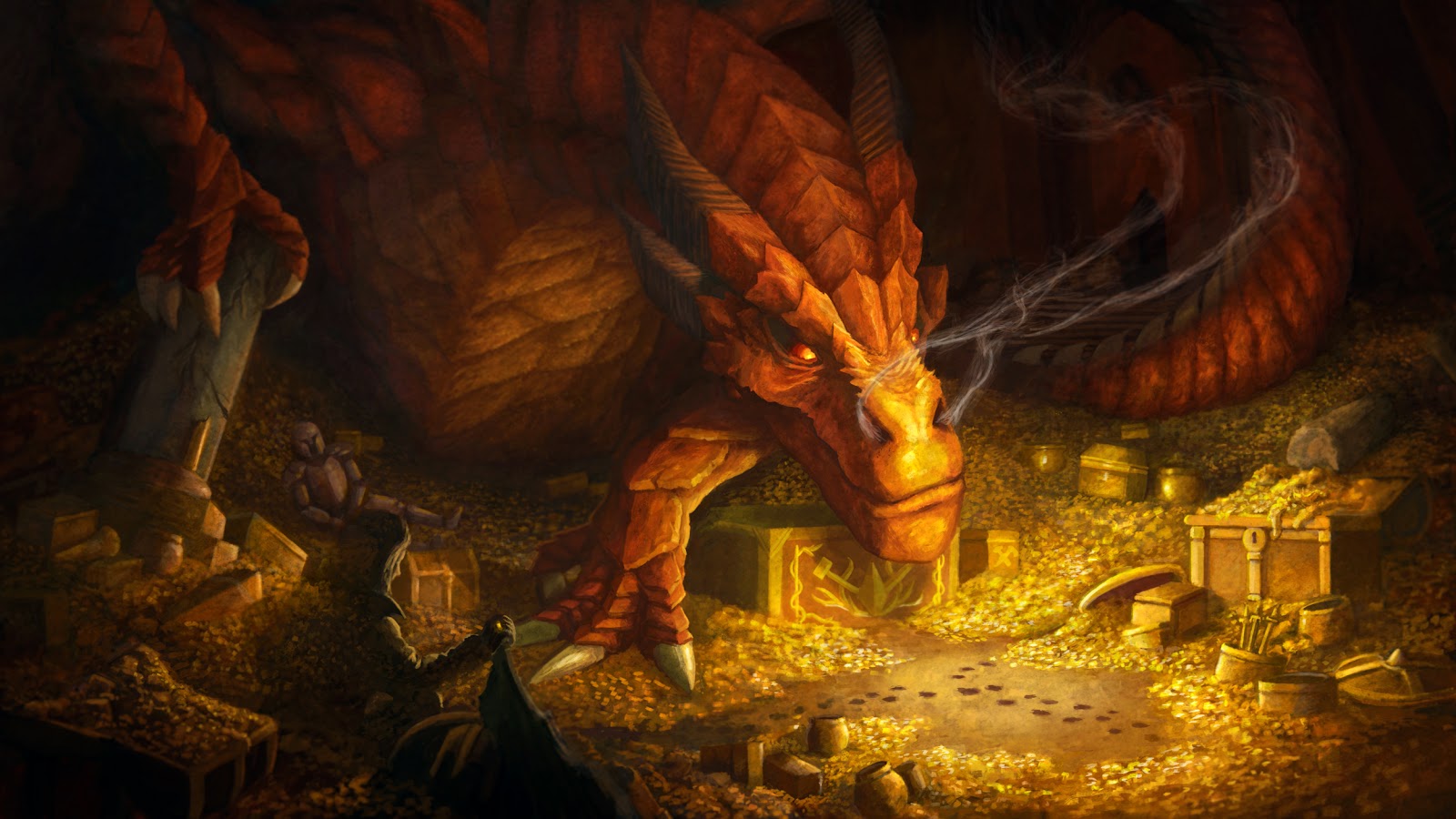 Sam Keiser's Art: Smaug