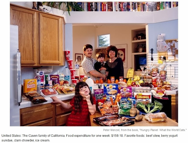 1 Artiste, 1 Jour: Bon appétit les amis ! Peter Menzel . Photographies ...