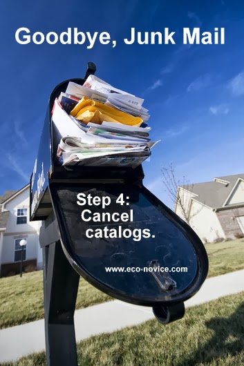How to Cancel Catalogs (Goodbye, Junk Mail - Step 4) ~ Eco-novice