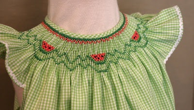 Creations By Michie` Blog: Smocked Watermelons