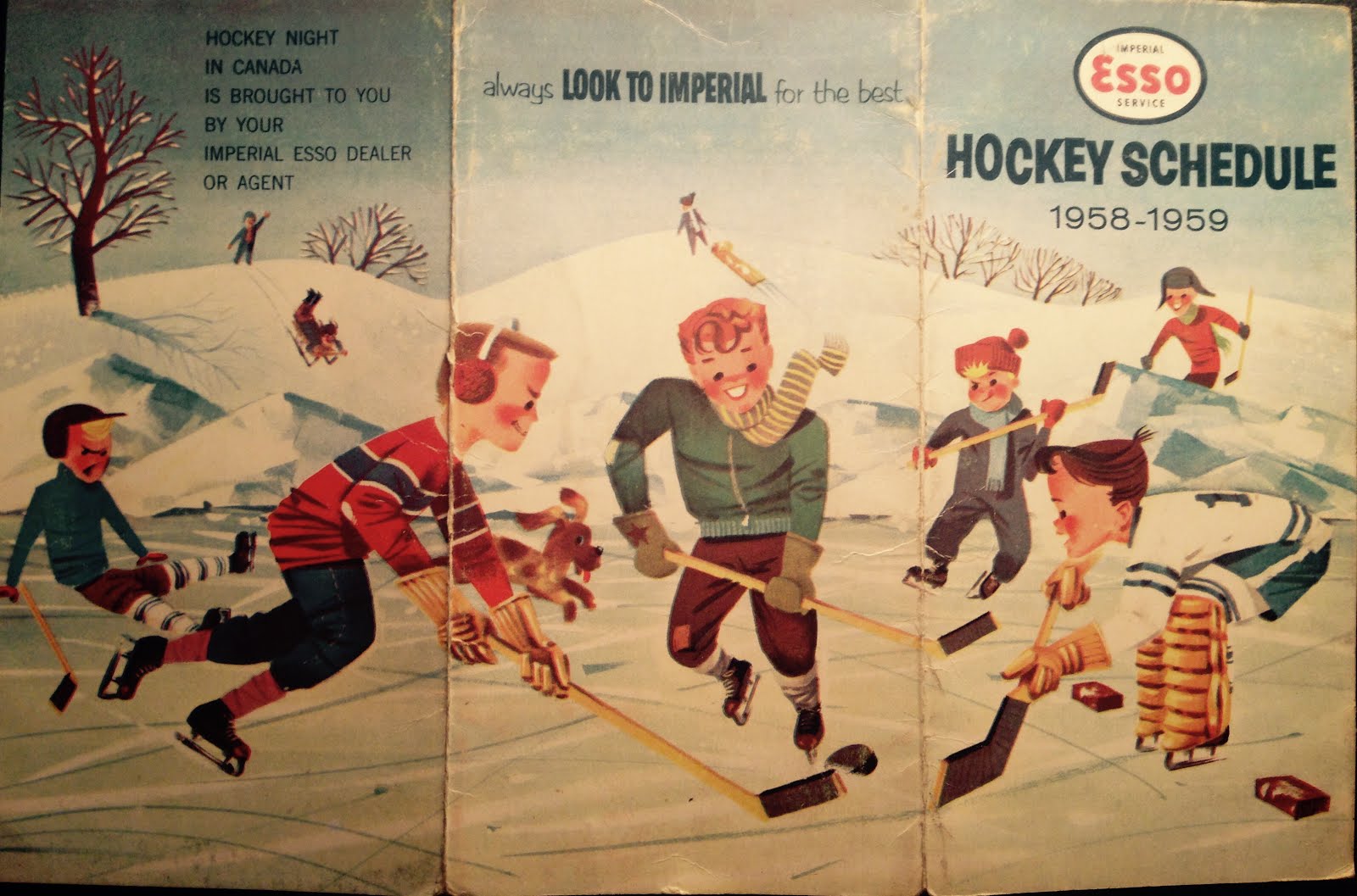 Esso NHL Pocket Schedules Esso NHL Pocket Schedules