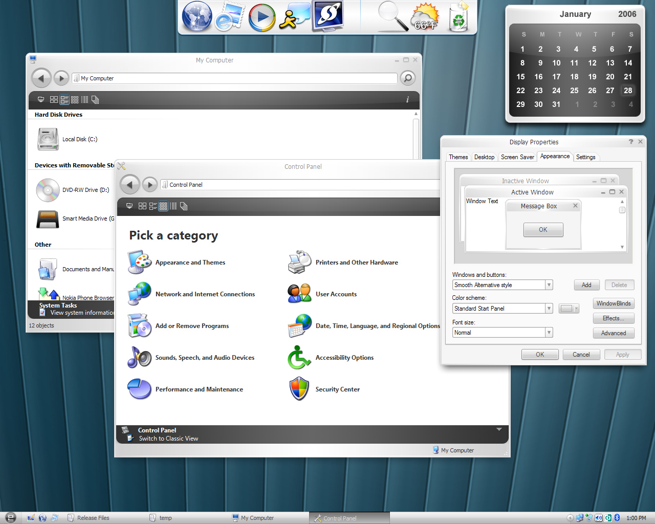 مجموعة من افضل ثيمات ويندوز xp