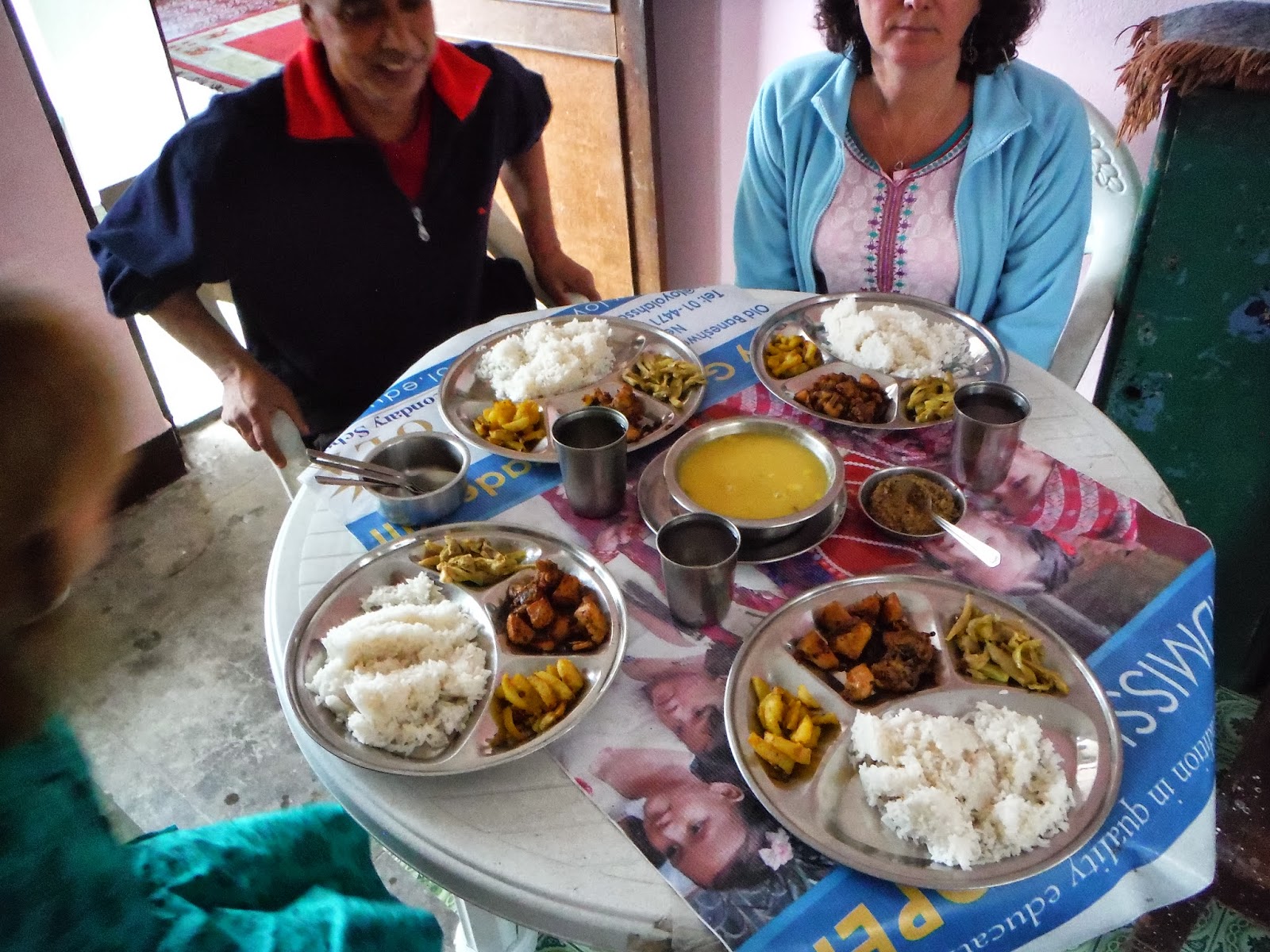 Ann Marcer in Nepal: Dashain - a Hindu celebration