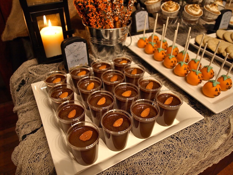 a. party style: halloween dessert table