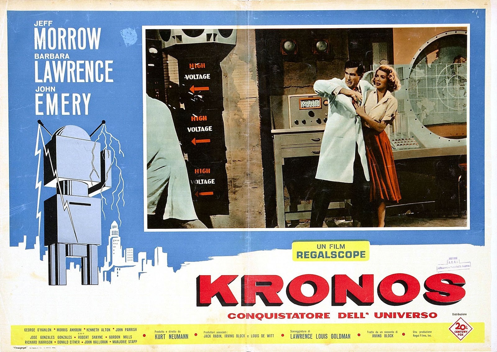 SPACE MONSTER: KRONOS - 1957