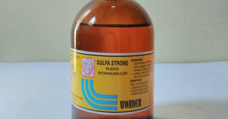 Sulfa Strong Inj - OBAT HEWAN UNGGUL
