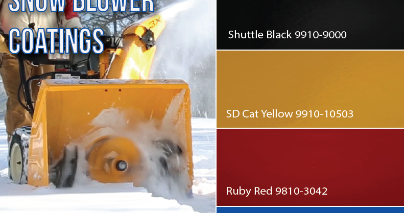 TCI Powder Coatings Blog: There's Snow Coatings like TCI Powder Coatings