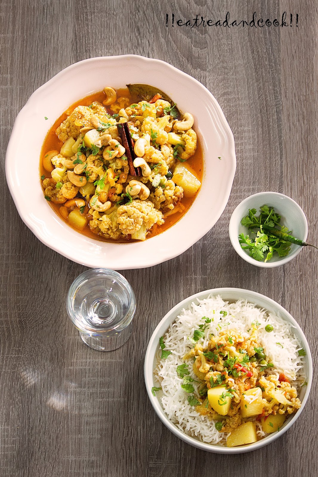 Doi Fulkopi / Cauliflower in a creamy yogurt sauce