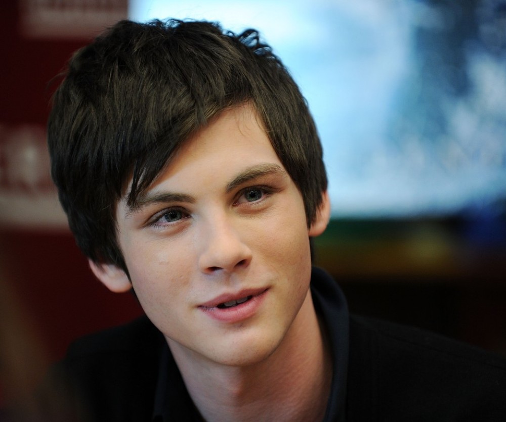 Sugar Star: Logan Lerman promotes "Percy Jackson And The Olympians: The ...
